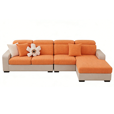 纯色简约沙发笠2025新款