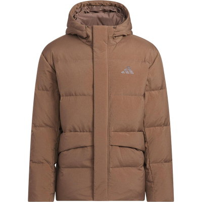 Adidas/阿迪达斯正品LINEAR男女运动保暖连帽休闲羽绒服KQ5521