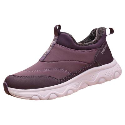 老美华一脚蹬棉鞋女冬季加绒运动