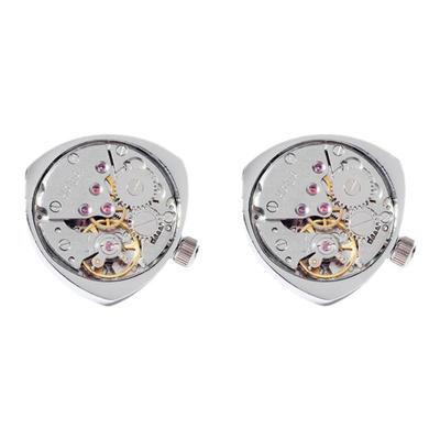 WilliamMilton心形机芯定制袖扣