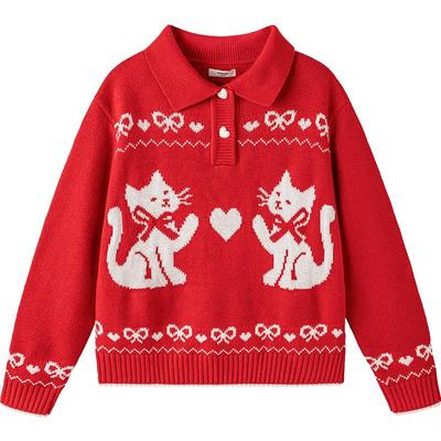 巴拉巴拉balaOne毛衫套头针织衫