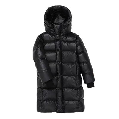 雅鹿儿童极寒加厚羽绒服过膝长款2024男女童中场款冬季新款中大童