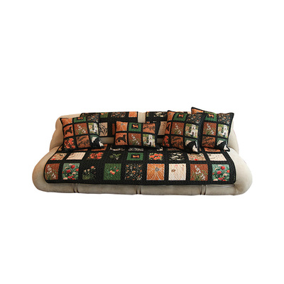 奥比森法式轻奢沙发垫高级中古风