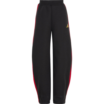 Adidas/阿迪达斯正品2025冬季款大童日常运动针织宽松长裤KG5939