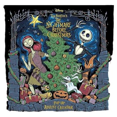 现货 英文原版 圣诞夜惊魂立体书 Scott CampThe Nightmare Before Christmas Advent Calendar and  豆瓣高分