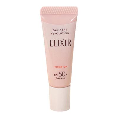 Elixir怡丽丝尔小粉管防晒5g提亮养肤隔离SPF50+三效合一妆前乳