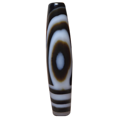 天然玛瑙勒子一线药师缠丝天珠