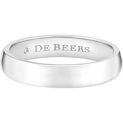 debeers戴比尔斯铂金戒指