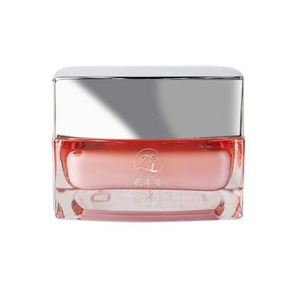 花本姿玻尿酸玫瑰秋冬乳霜补水