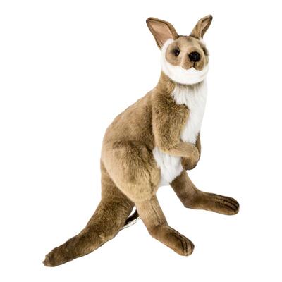 【特价】正版HANSA动物毛绒公仔猫鼬海狸黑貂鸡玩偶清仓