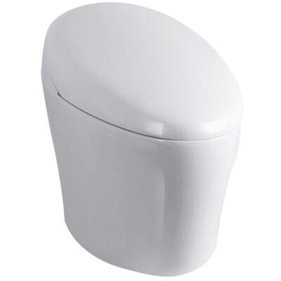 科勒一体智能坐便器自动翻盖即热