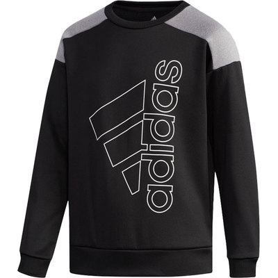 adidas正品大童运动休闲风卫衣