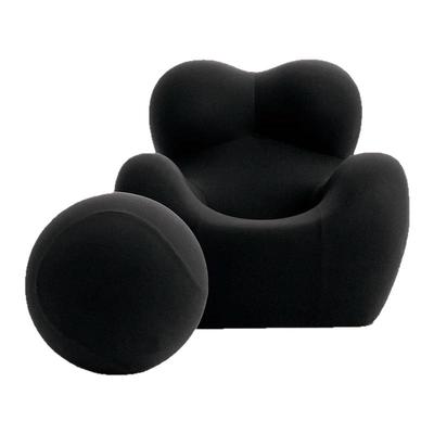 妈妈抱纯色北欧轻奢懒人沙发