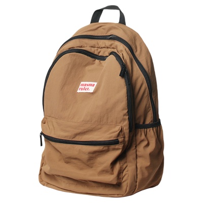 Masmarulez双层拉链男女双肩包