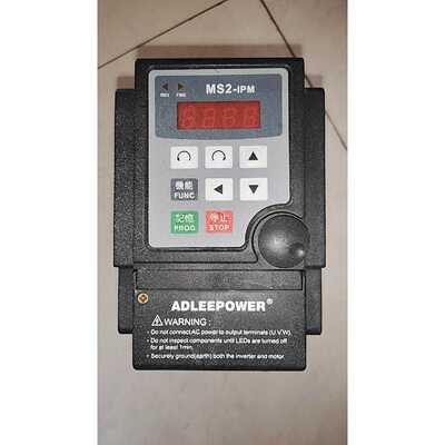 非标价拆机爱德利MS2107变频器220V1.6kva0.7k议价