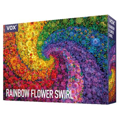 解压玩具1000片彩虹花海