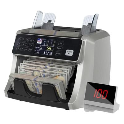 多国货币点钞机立式机预置张数