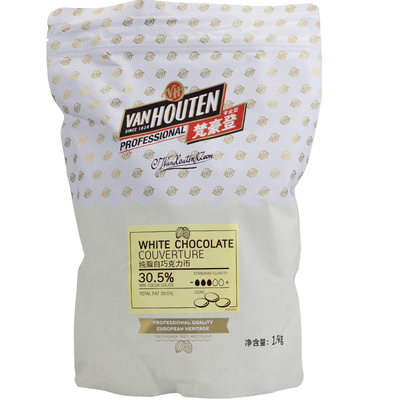 30.5%白巧克力币西点蛋糕纯脂