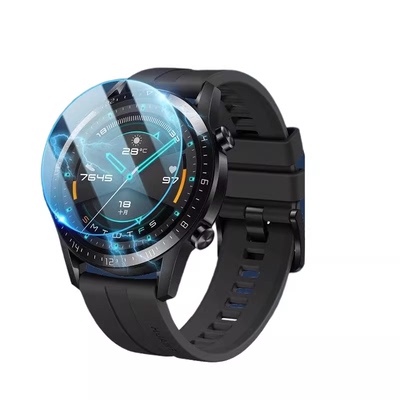 适用华为gt5手表膜华为gt4手表保护膜华为watchGT3钢化膜gt3pro表盘膜gt5pro全覆盖gt2智能e全包41mm屏幕46贴
