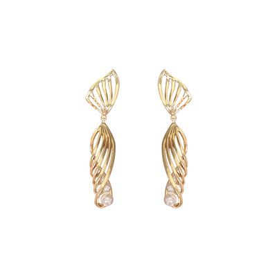 法式优雅耳环复古宫廷vintage