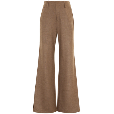 夏莫卡时髦显瘦不贴牌喇叭裤