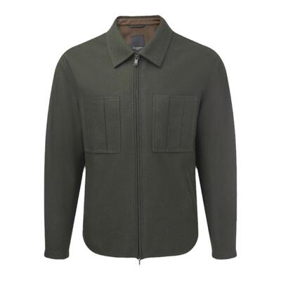 ELLASSAY歌力思男装进口羊毛混纺纱线休闲行政夹克EME344T03900