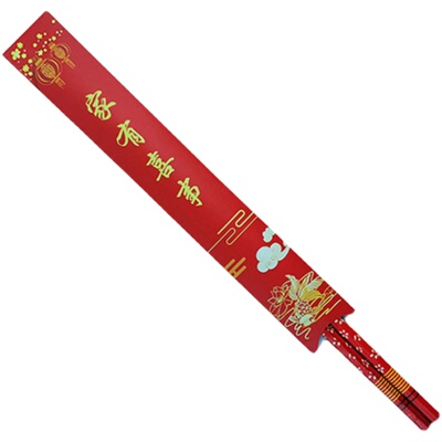 婚礼婚宴红色一次性竹筷