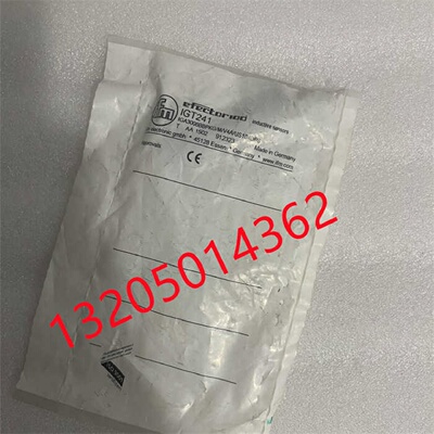 议价IGT241易福门电感式接近开关IGA3008BBPKG/V4A/US-104