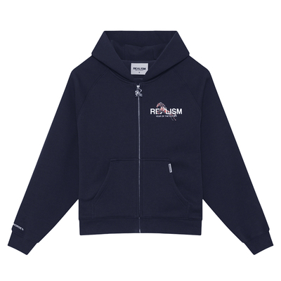 Realism美式复古马年宽松卫衣