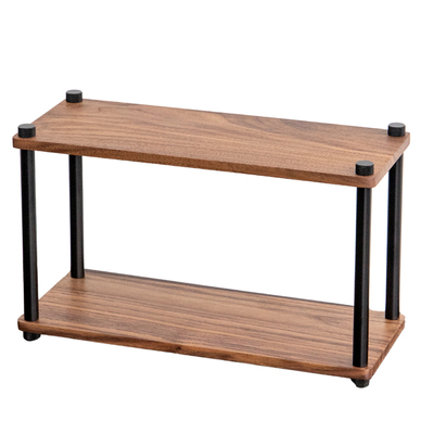 黑胡桃木杯子收纳置物架