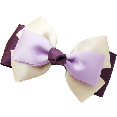 顶夹布艺日韩甜美蝴蝶结少女范