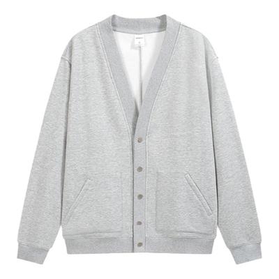 UNF 325g火焰一体绒开衫外套2024秋冬新品潮牌宽松休闲卫衣男女