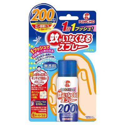 日本驱蚊喷雾kincho/金鸟200回