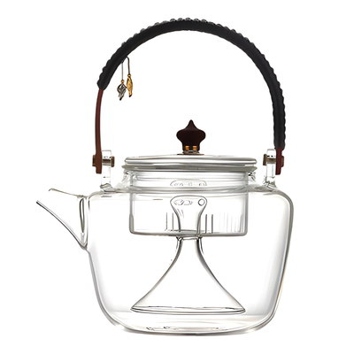 ESTILO LIVING·煮茶壶|中式双内胆高硼硅玻璃高档蒸茶电陶炉套装