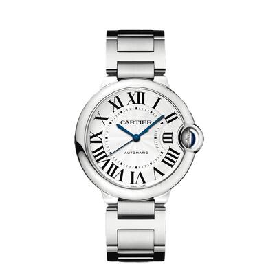 【自营】中古99新卡地亚蓝气球系列女表机械手表瑞士腕表时尚