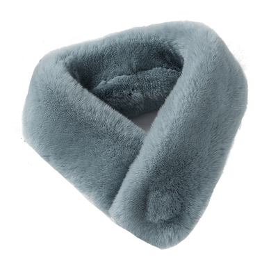 韩版兔毛皮草冬季围巾新品