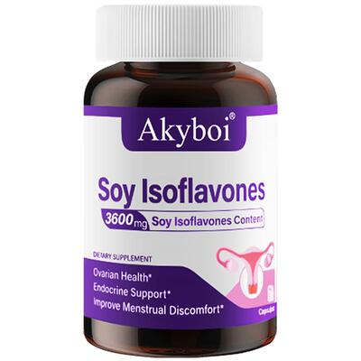 Akyboi大豆异黄酮胶囊补充雌激素