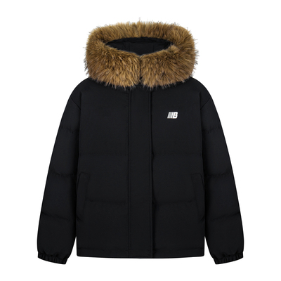 EUEH大毛领派克服男女棉衣外套