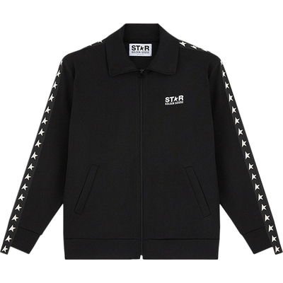 GoldenGoose男士字母印花外套