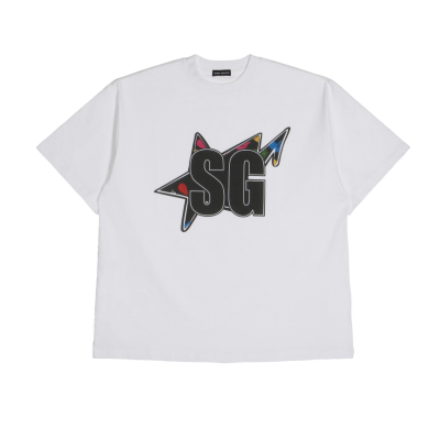 SKUNKGALLERY美式迷彩星标短袖