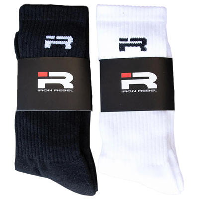 IR健身中筒袜3双装训练吸汗透气