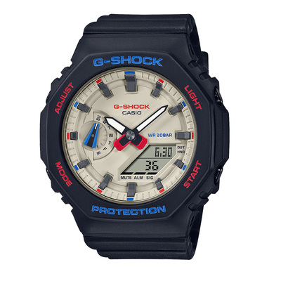 卡西欧女电子双显腕手表防水