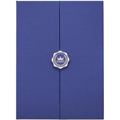 a4证书封套公司logo专业定制横竖