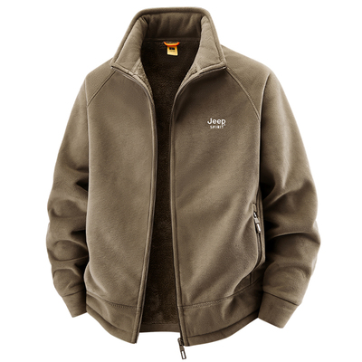 JEEP秋冬季加绒保暖卫衣