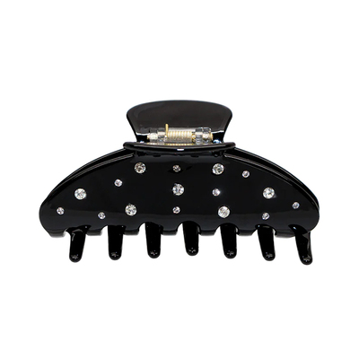 镶钻发夹百搭法式复古水滴钻