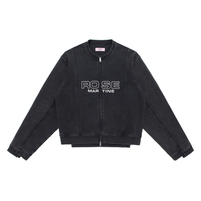 蔡徐坤上身MartineRose拼接外套