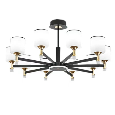 客厅吊灯2025年新款中式现代简约大气高级感轻奢餐厅广东中山灯具