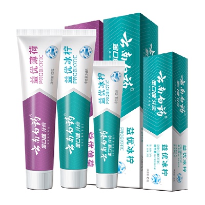 云南白药牙膏335g×1套×1组