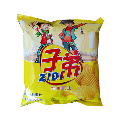 云南子弟土豆片署片30g零食