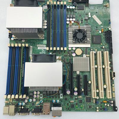 议价超微SUPERMIRCO工作站主板，X8DAE，带风扇内存，包好包邮！